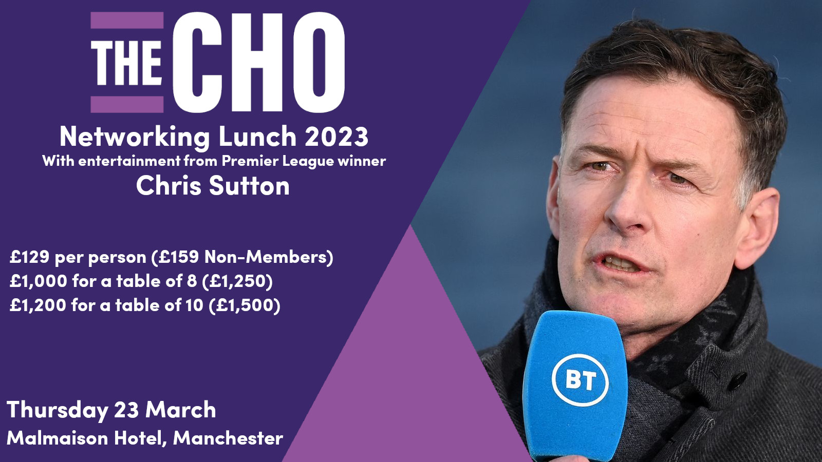 The CHO Networking Lunch 2023 - The Credit Hire Organisation